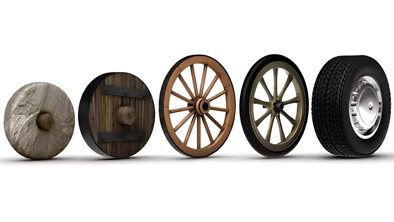 The Wheel of Time: Timeline of the Evolution of Tyre Over the Millennia ...